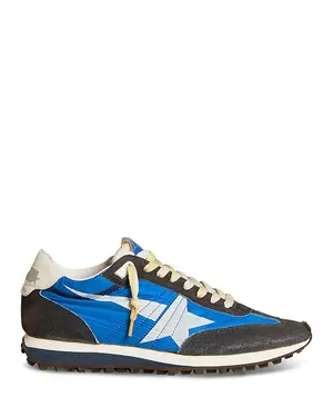GOLDEN GOOSE Running Marathon Sneakers - Royal Blue