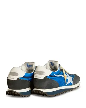 GOLDEN GOOSE Running Marathon Sneakers - Royal Blue