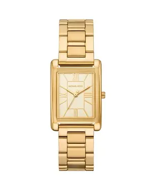 Michael Kors Essex Watch, 26mm X 37mm - Gold/gold