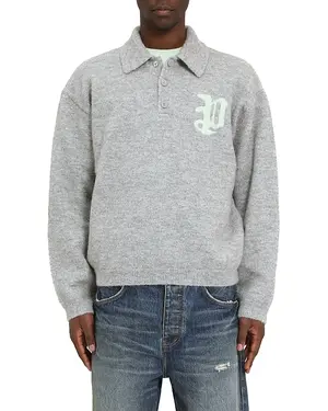 PURPLE BRAND Relaxed Fit Sweater Polo