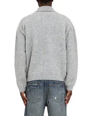 PURPLE BRAND Relaxed Fit Sweater Polo