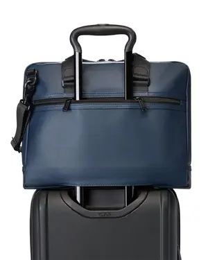 Tumi Alpha Bravo Academy Briefcase - Navy Coate