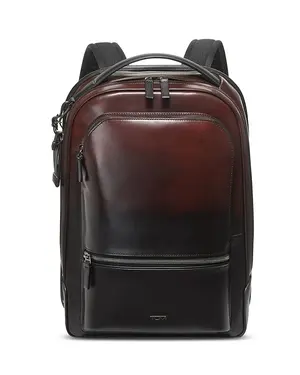 Tumi Leather Bradner Backpack - Burnished