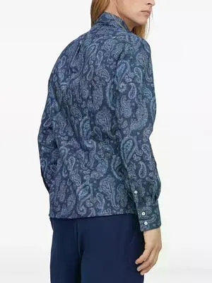 Brunello Cucinelli Paisley-print Cotton Shirt