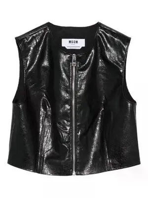 Msgm Zip Up Vests For Women