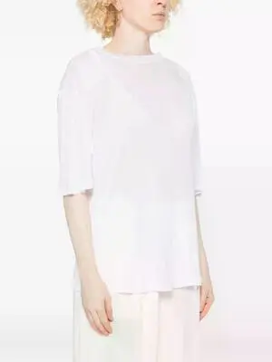 Victoria Beckham Drape Sleeve T-shirt