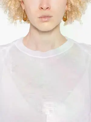 Victoria Beckham Drape Sleeve T-shirt