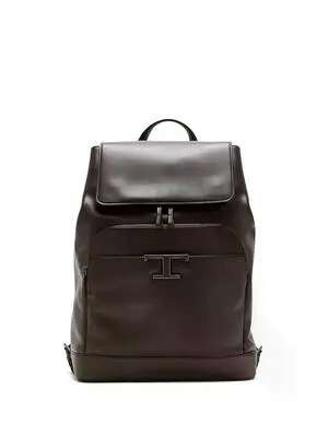 TOD'S T-timeless Leather Backpack - Brown
