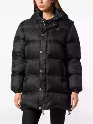 Philipp Plein Monogram Padded Coat