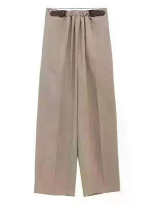 Loewe Belted Pleated Trousers