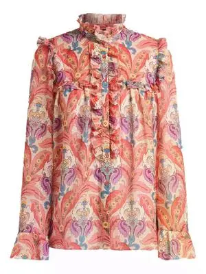 Etro Frill Blouses