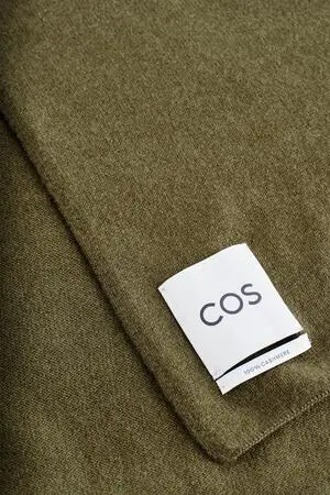 Cos Cashmere Scarf - Green