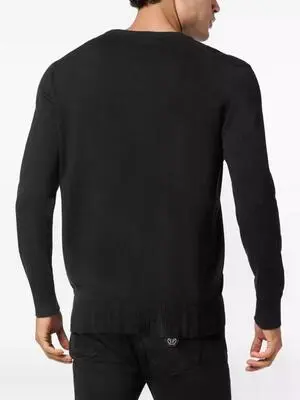 Philipp Plein Logo-plaque Round-neck Sweater