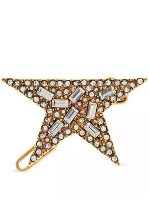 GOLDEN GOOSE Star-shaped Crystal Shoe Clip - Gold