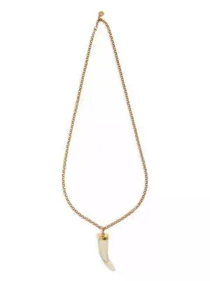 Luisa Spagnoli Horn Pendant Necklace - Gold