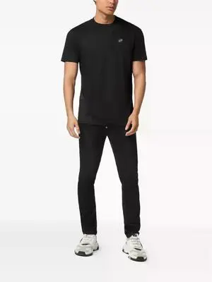 Philipp Plein Round Neck T-shirt Hexagon - Black