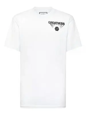 Philipp Plein Round Neck T-shirt Greatness