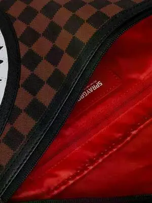 SPRAYGROUND Check-pattern Belt Bag - Brown