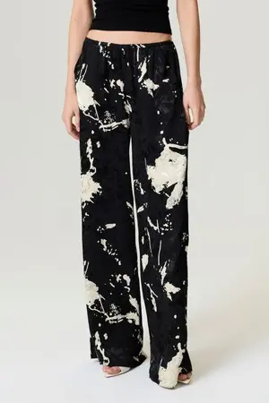 NOCTURNE Draped Trousers