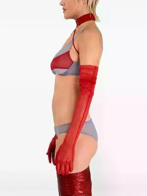ZHILYOVA Asteria Mesh-panel Briefs - Blue