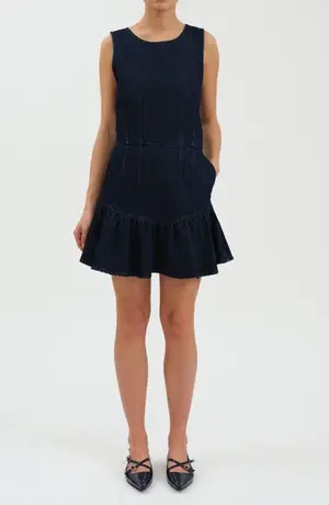 DAZE Laurel Denim Mini Dress