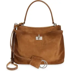 Balenciaga Small Rodeo Suede Top Handle Bag