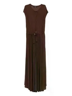 Fabiana Filippi Drawstring Maxi Dress