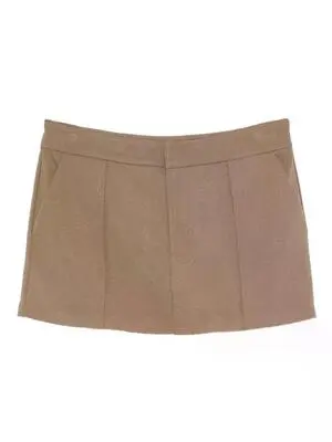 ELEH Panelled A-line Skirt