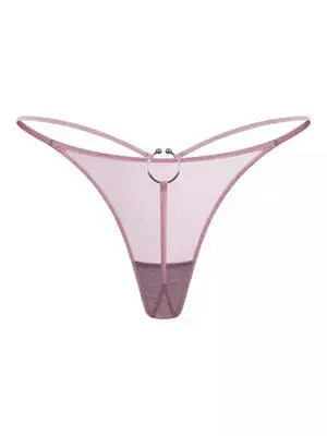 ZHILYOVA Ring-detail Thong