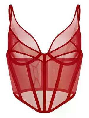 ZHILYOVA Asteria Mesh Corset