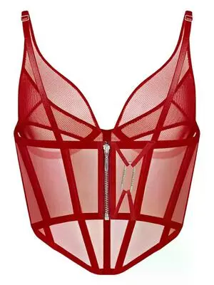 ZHILYOVA Asteria Mesh Corset