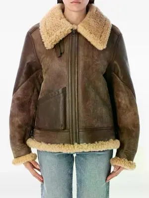 Ralph Lauren Leather Jacket - Brown