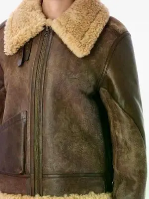 Ralph Lauren Leather Jacket - Brown