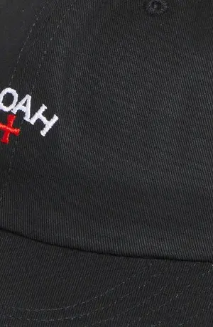 NOAH Core Logo Embroidered Baseball Cap - Black