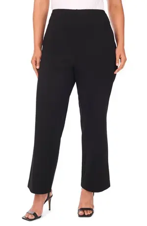 Halogen High Waist Straight Leg Trousers