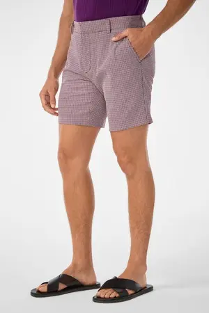 Mr Turk Lawrence Houndstooth Short