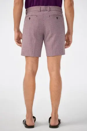Mr Turk Lawrence Houndstooth Short
