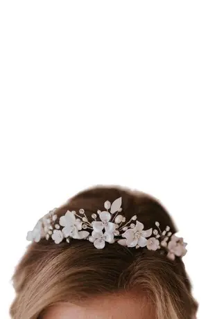 UNTAMED PETALS Josephine Crystal Tiara