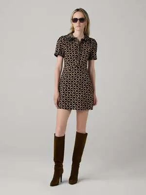 Diane Von Furstenberg Ford Mini Dress