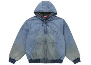 Men's Hooded Denim
