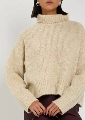 NILI LOTAN Tabitha Cashmere-blend Jumper