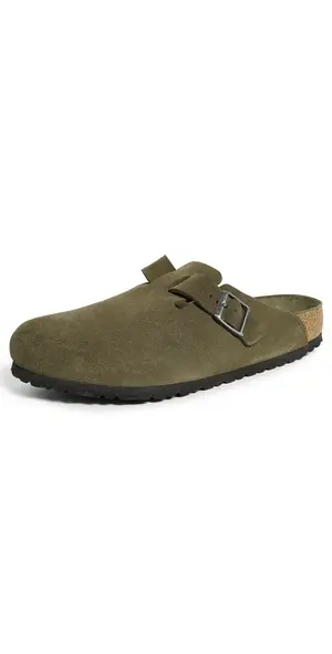 BIRKENSTOCK Boston Soft Footbed Clogs - Thyme