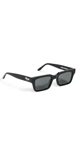 WISDOM Frame 43 Sunglasses - Black