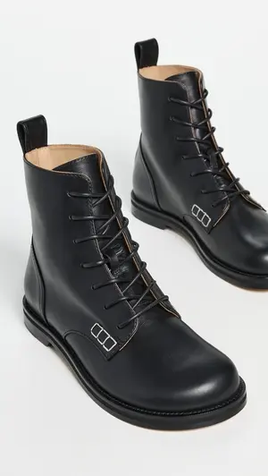 JW Anderson Lace-up Leather Boots