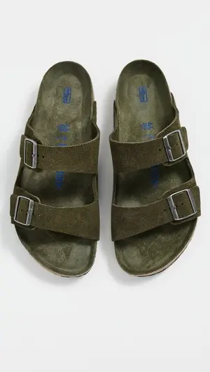 BIRKENSTOCK Arizona Soft Footbed Sandals - Thyme