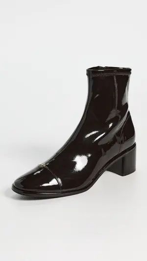 Tory Burch Cap-toe Heel Ankle Boots