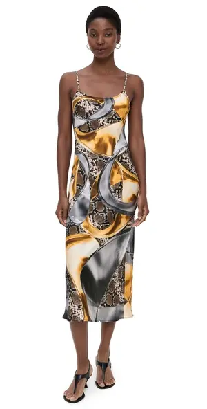 BRUCEGLEN Midi Slip Dress