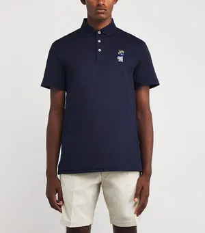 Rlx Ralph Lauren Tailored Polo Bear Polo Shirt
