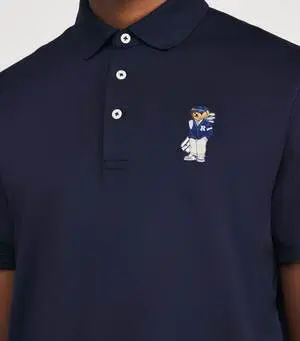 Rlx Ralph Lauren Tailored Polo Bear Polo Shirt