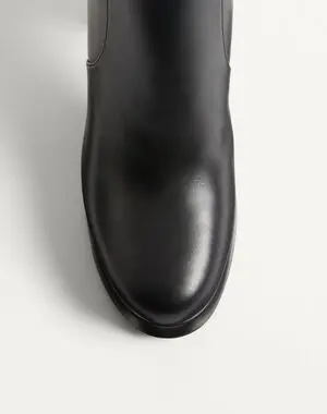 Valentino Garavani Fawcette Platform Ankle Boots - Black